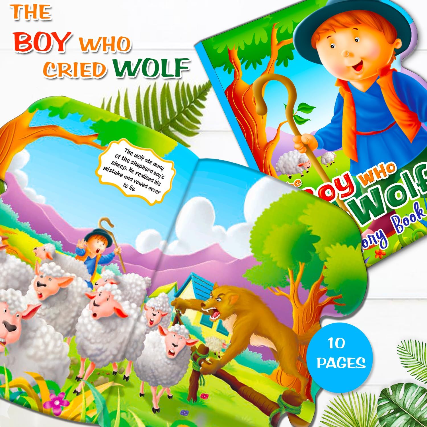 The Boy Who Cried Wolf Story Book – Pustak City