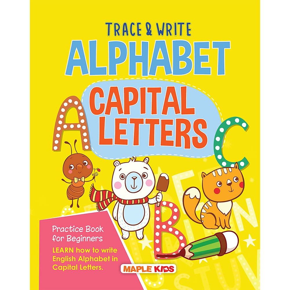 Trace & Write Alphabet Capital Letters – Pustak City