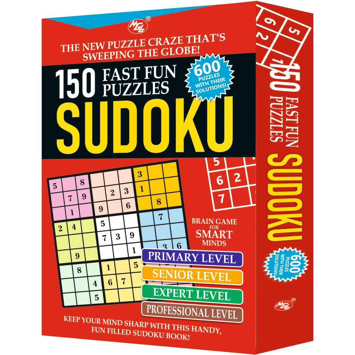 150 Fast Fun Puzzels Sudoku – Pustak City