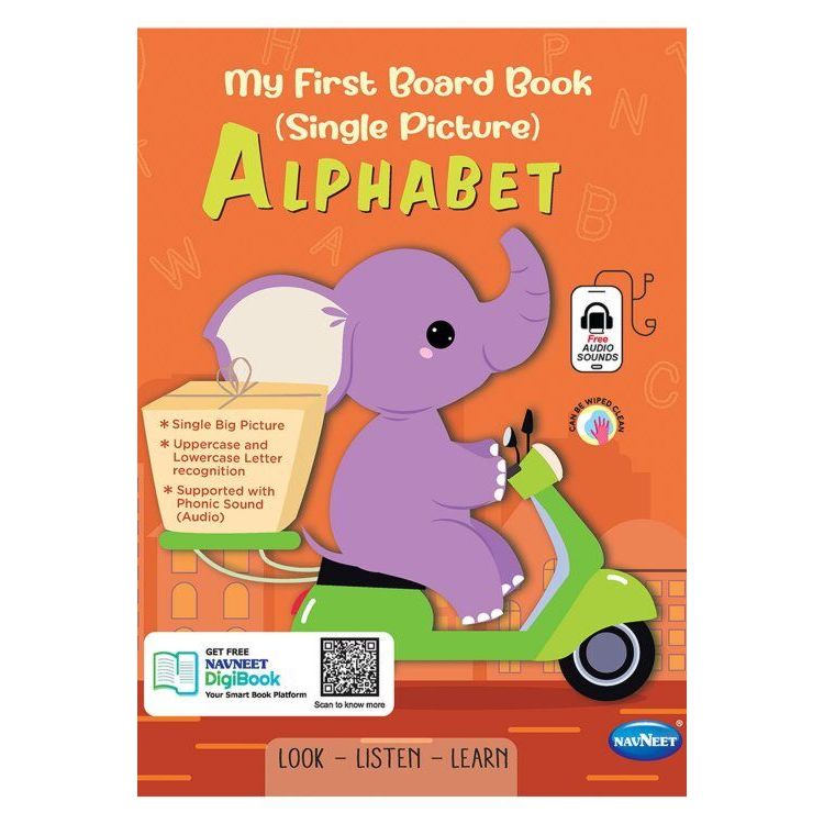 My First Board Book (Singale Picture) Alphabet – Pustak City